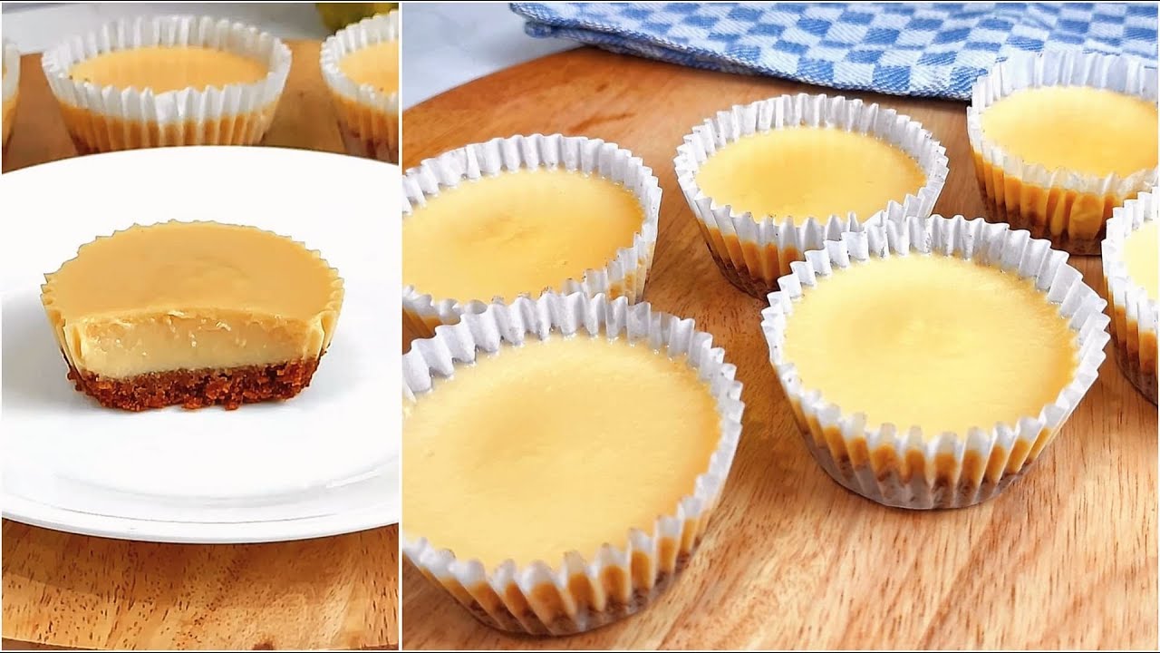 GRAHAM FLAN CUPCAKES | No Bake, No Steam, No Oven, No Mixer, No Flour ...