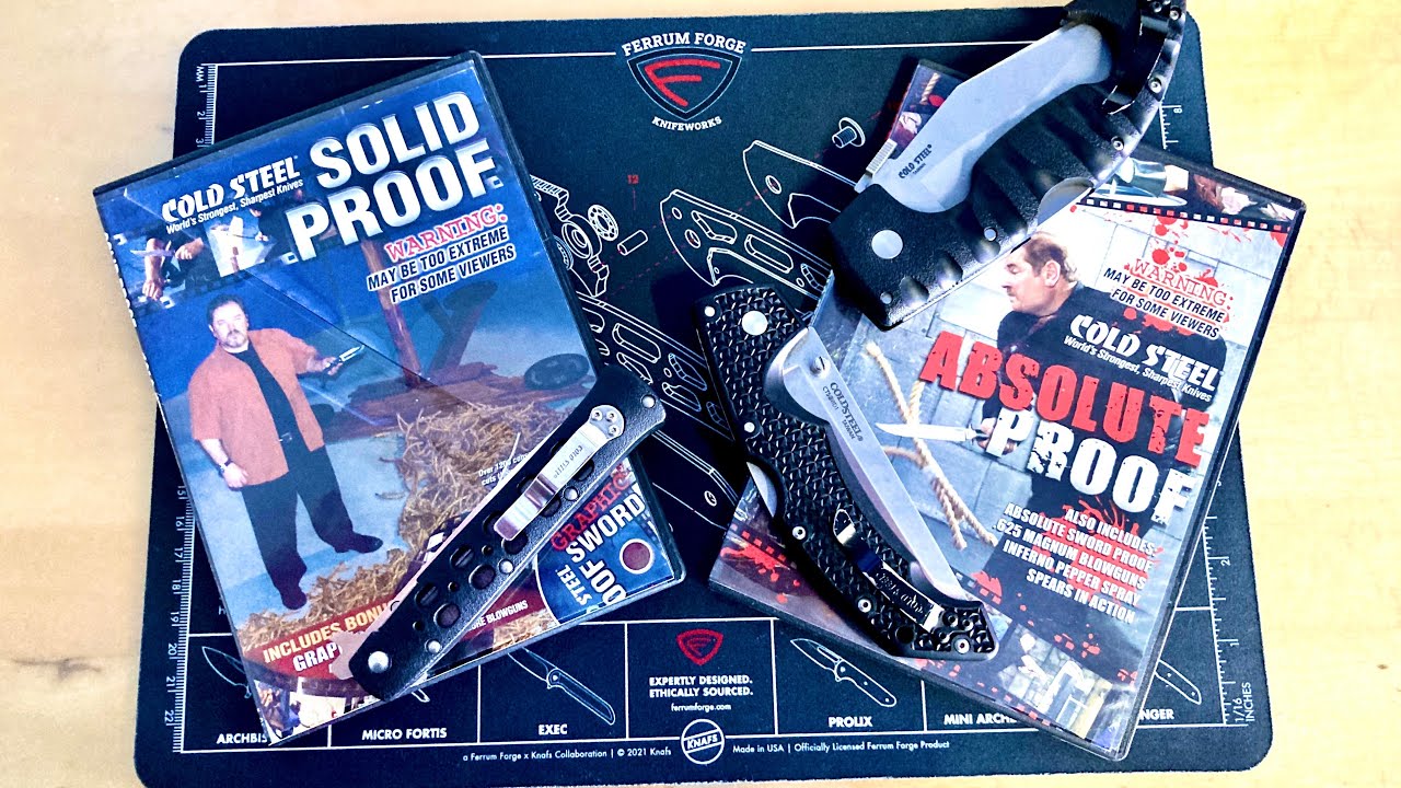 COLD STEEL, KINGS OF THE OVERBUILT FOLDER!!! - YouTube