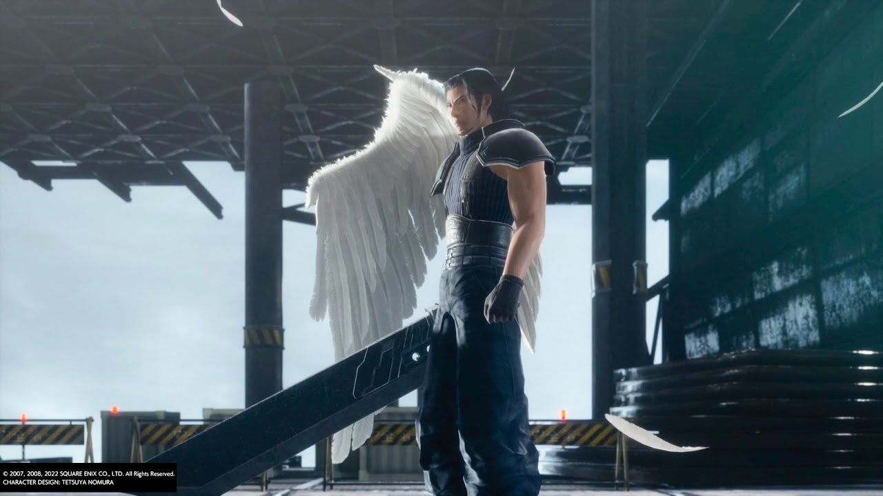 Crisis Core: FFVII Reunion, "Angels dream of one thing..." but with the ...