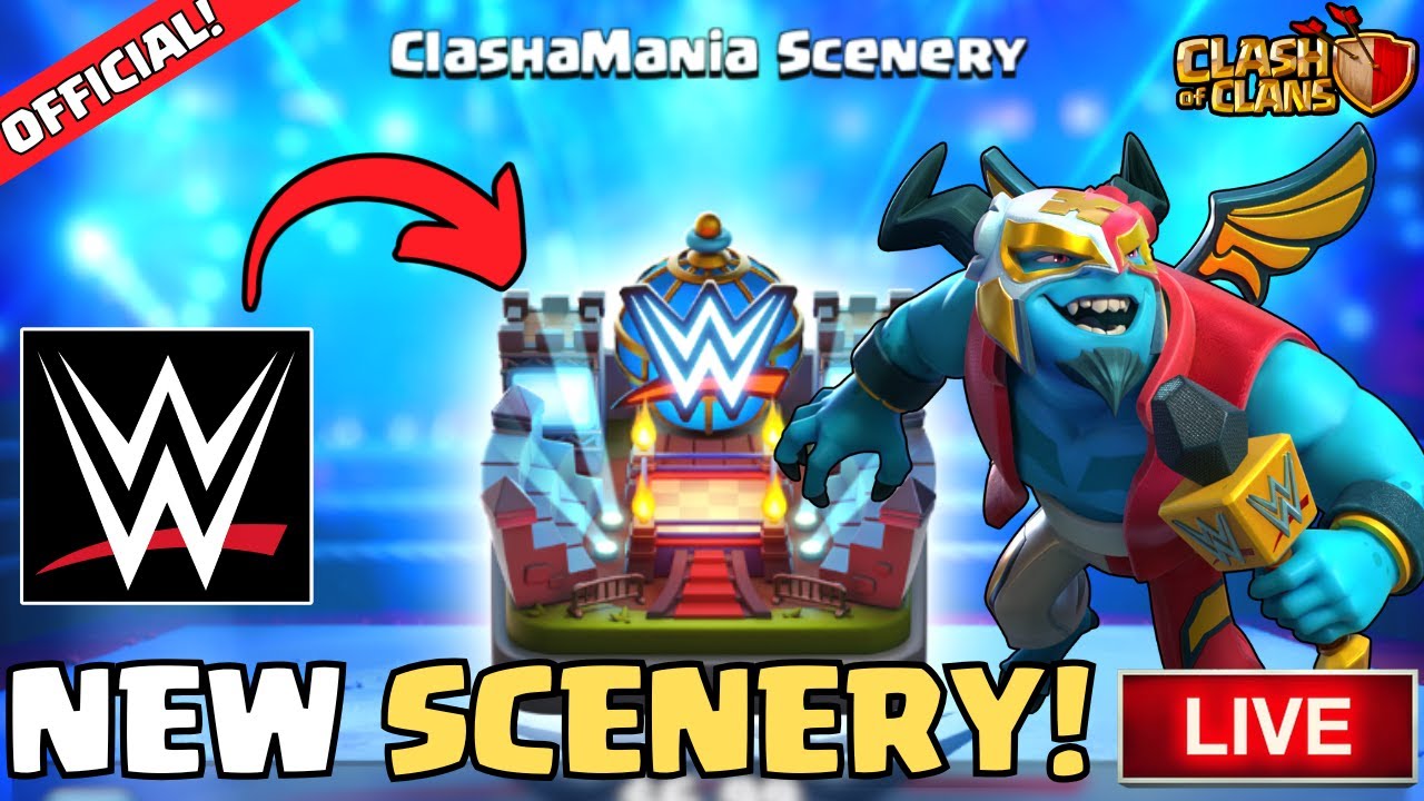 NEW WWE Season in Clash Of Clans - Clashmania April Season and YEETer ...