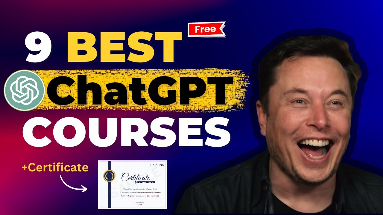 9 Best Free & Paid ChatGPT (Prompt Engineering) Courses with Certificate - YouTube