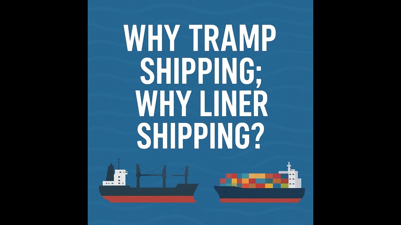 Tramp vs. Liner—Which Wins? Shipping. - YouTube