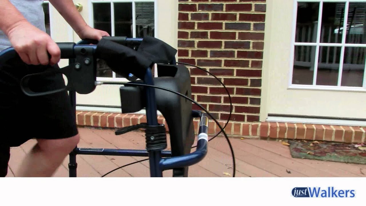 Just Walkers: Invacare Junior Rollite Rollator - YouTube