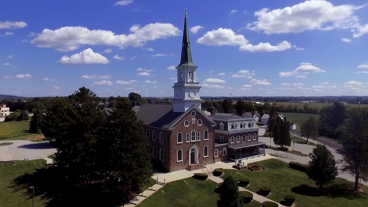 New Oxford Roundabout and Conewago Chapel - YouTube