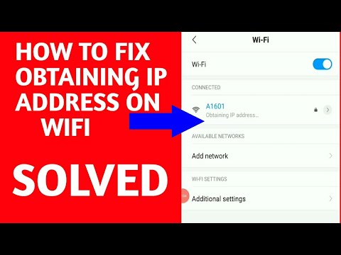 How To Fix WiFi Obtaining IP Address Problem On Mobile Phone - YouTube