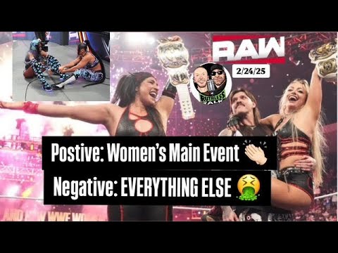 S7 E18: WOMEN ROCK OUT IN MAIN EVENT | MORE ON THE ROCK | WWE RAW 2/24 ...