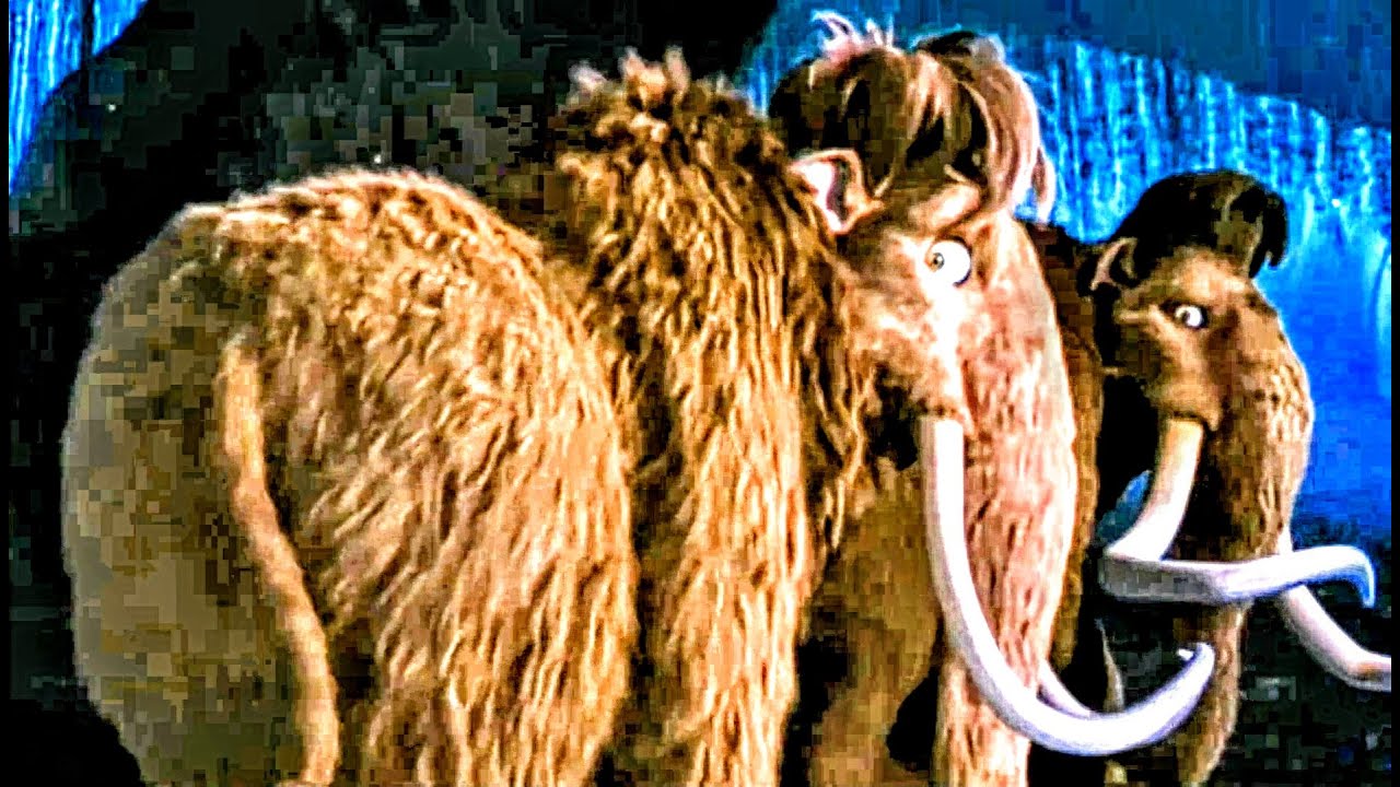 Ice Age 2: The Meltdown (2006) Manny and Ellie chat on Mammoth tree ...