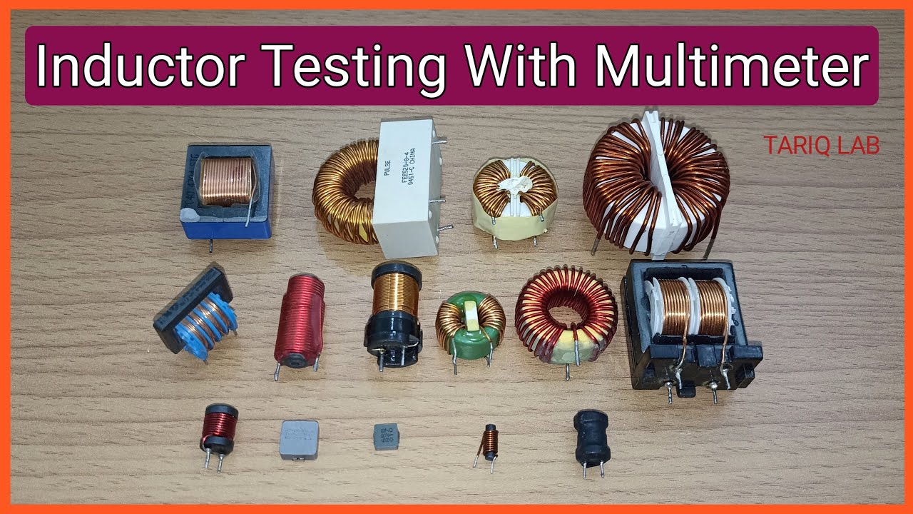 How to test inductor with multimeter - YouTube