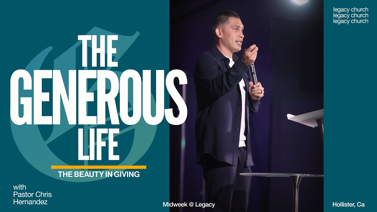 A Generous Life Pt.3 | Pastor Chris Hernandez | #MIDWEEK - YouTube