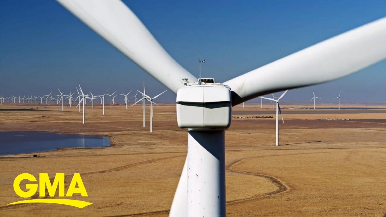 How wind energy can help save the planet l GMA - YouTube