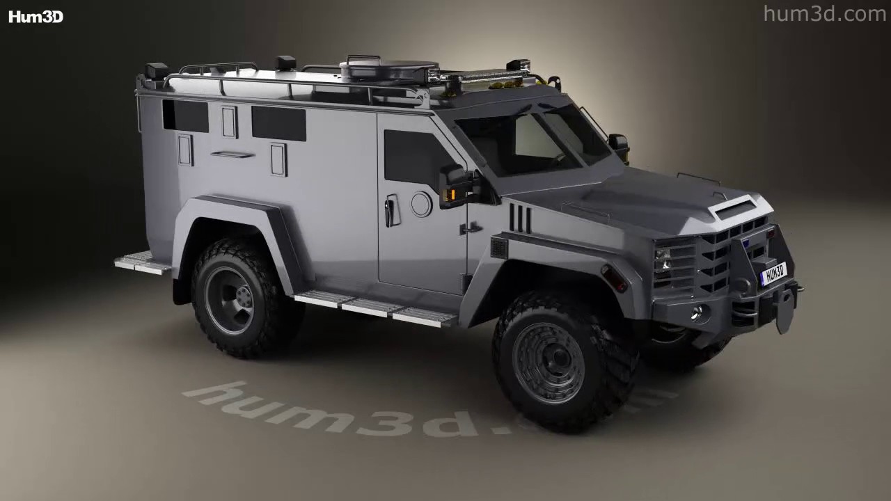 Lenco BearCat G3 2020 3D model by 3DModels.org - YouTube