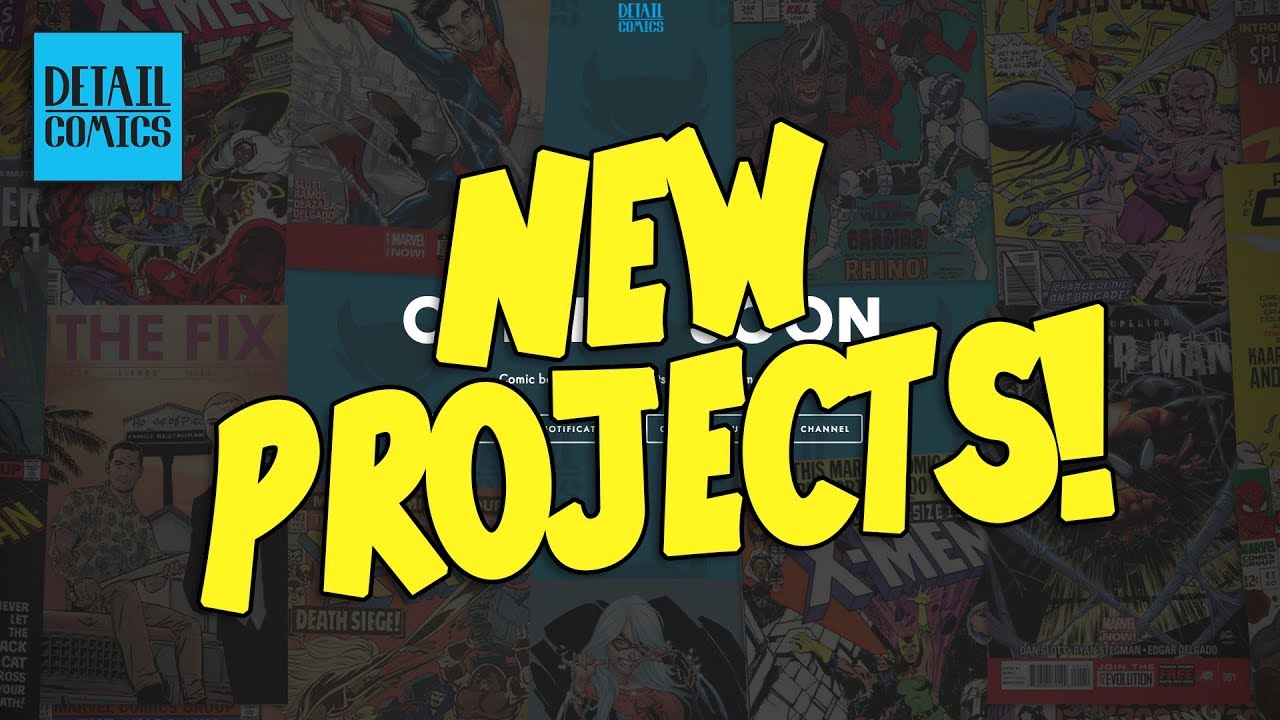 New Project Announcement #1 || Detail Comics Update - YouTube