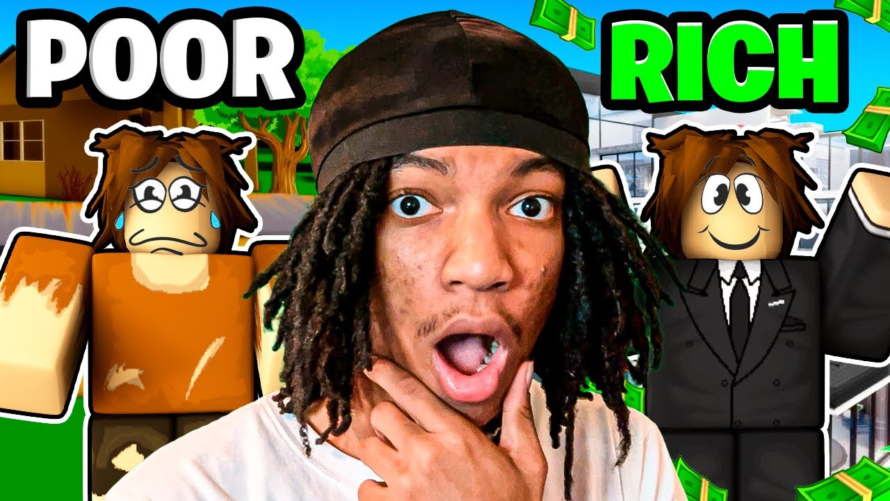 Raiding On Da Hood But I Become Rich - YouTube