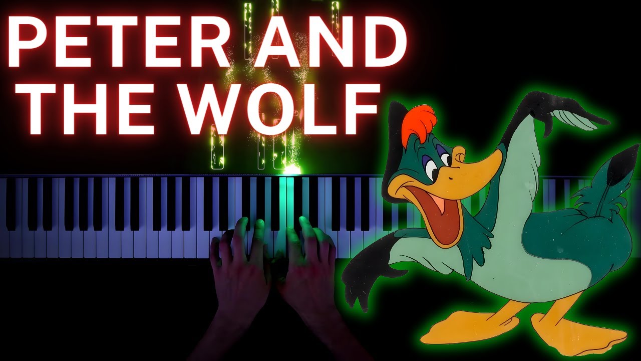 Sonia the Duck (Oboe) - Peter and the Wolf by Sergei Prokofjew - Piano ...