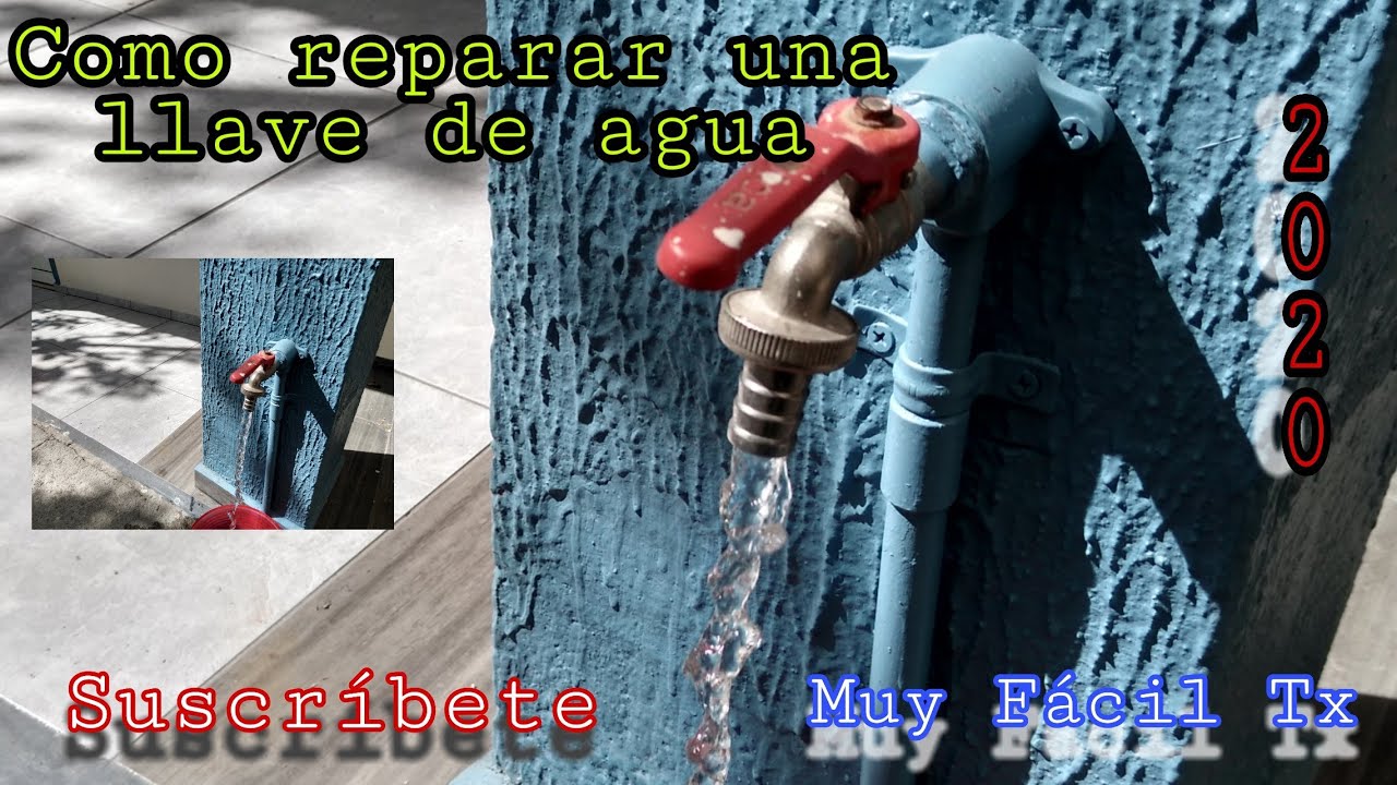 Como reparar una llave de agua cpvc. ( Conector roto ) - YouTube