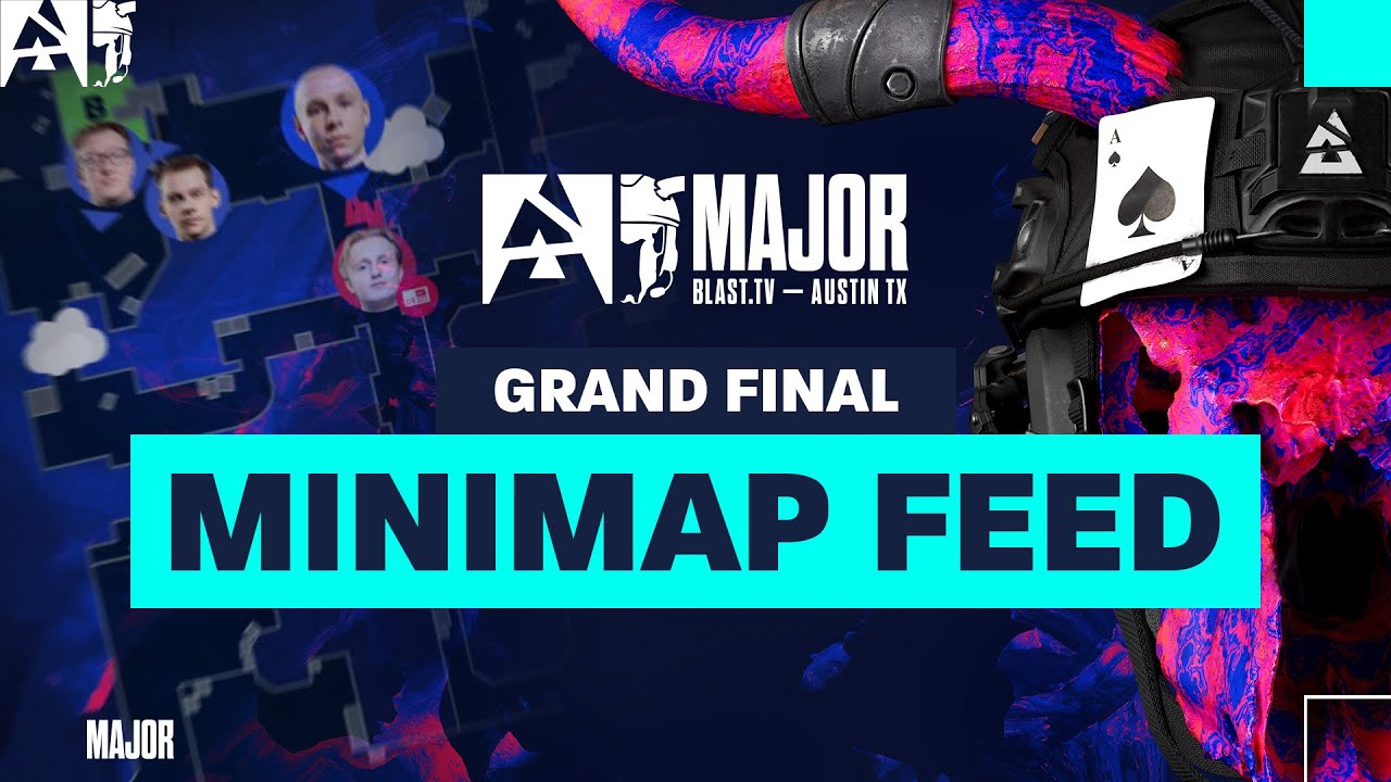 BLAST.tv Austin Major 2025, GRAND FINAL - Minimap Feed 🗺️ - YouTube