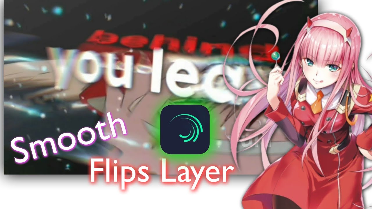 Tutorial Smooth Flips Layer Like After Effects And Particular | Alight Motion | - YouTube