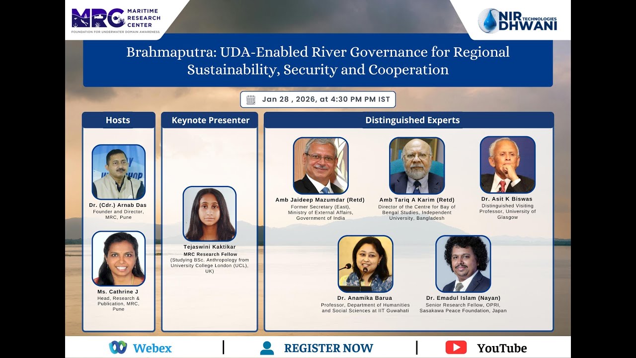 LIVE | Brahmaputra: UDA-Enabled River Governance for Regional ...