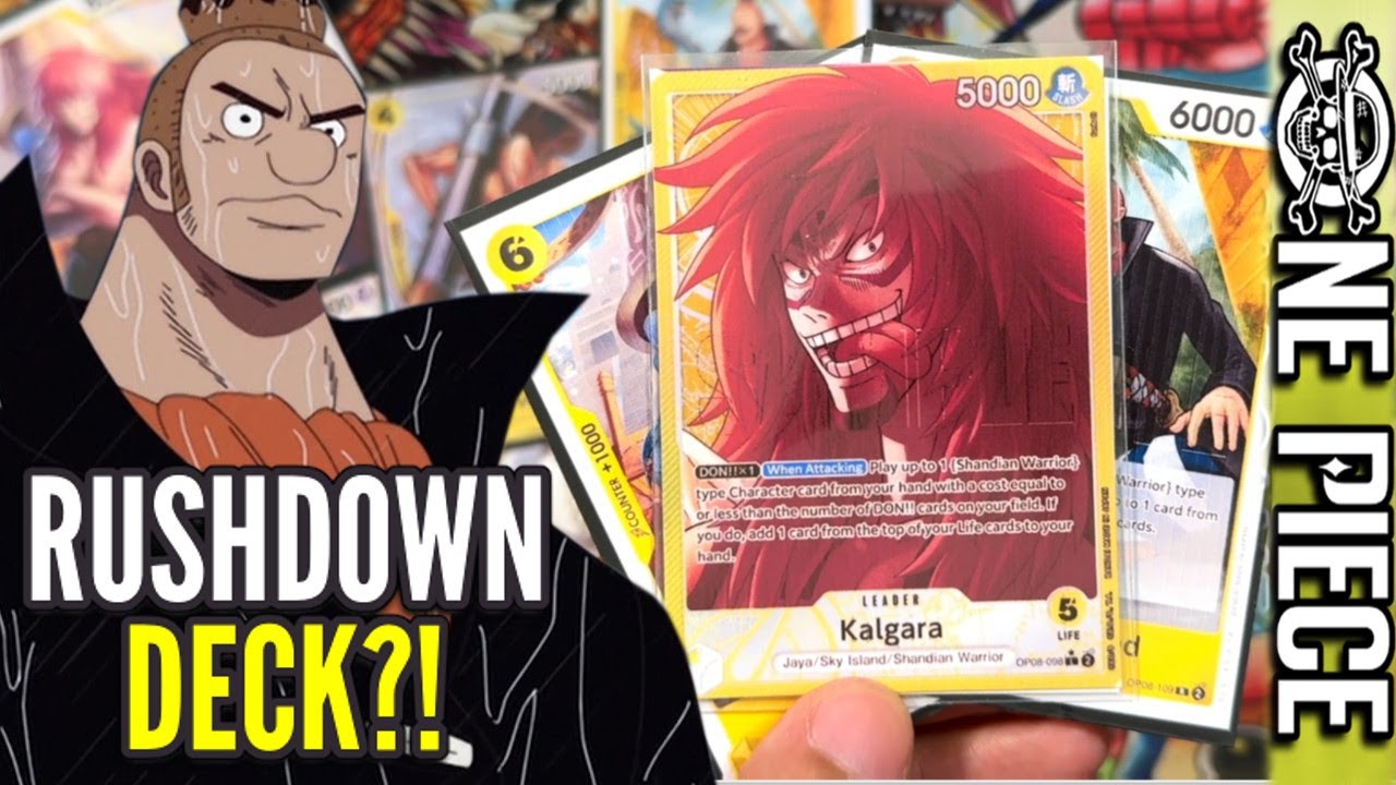 OP08 Kalgara Deck Profile: Aggressive Rushdown! (OP09 Version) | One ...