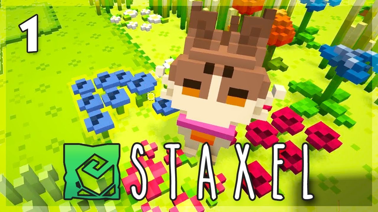 Welcome to the Farm! | Staxel Let's Play - Episode 1 - YouTube