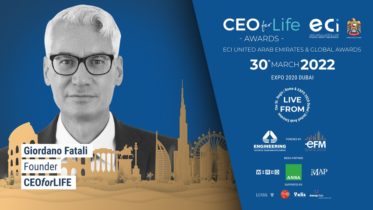 Giordano Fatali, Founder CEOforLIFE - 𝐂𝐄𝐎𝐟𝐨𝐫𝐋𝐈𝐅𝐄 - 𝐄𝐂𝐈 𝐔𝐧𝐢𝐭𝐞𝐝 𝐀𝐫𝐚𝐛 ...