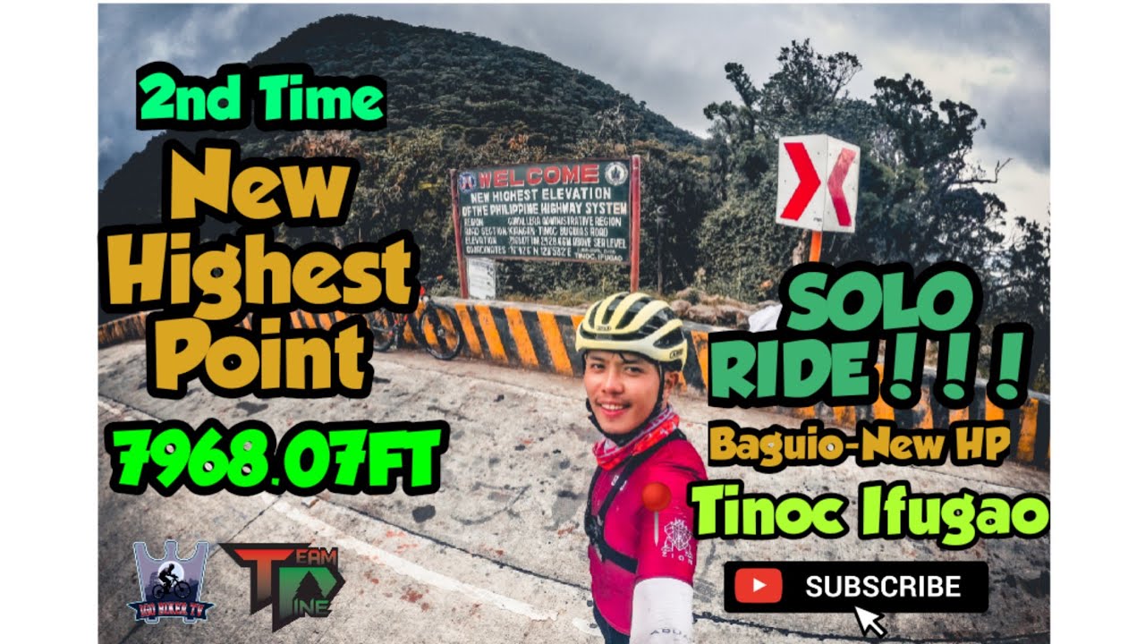 NEW HIGHEST POINT TINOC, IFUGAO (BIKE VLOG) || PHILIPPINE HIGHWAY SYSTEM - YouTube