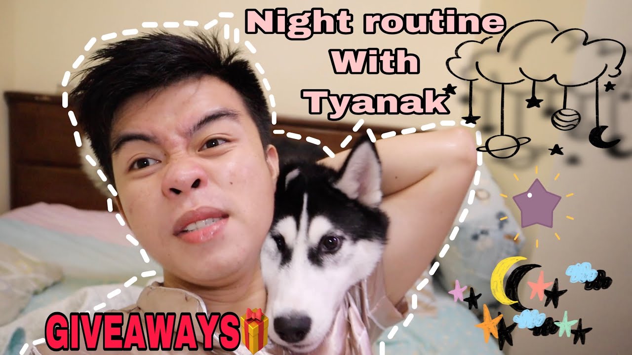 Night routine with tyanak + malakasang GIVEAWAYS - YouTube