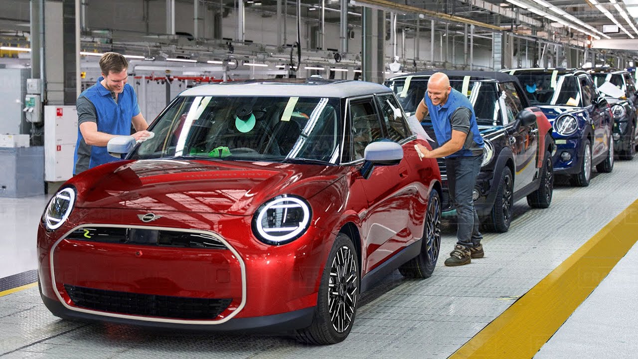 Inside Massive Factory Producing The Brand New 2024 Mini - Production ...