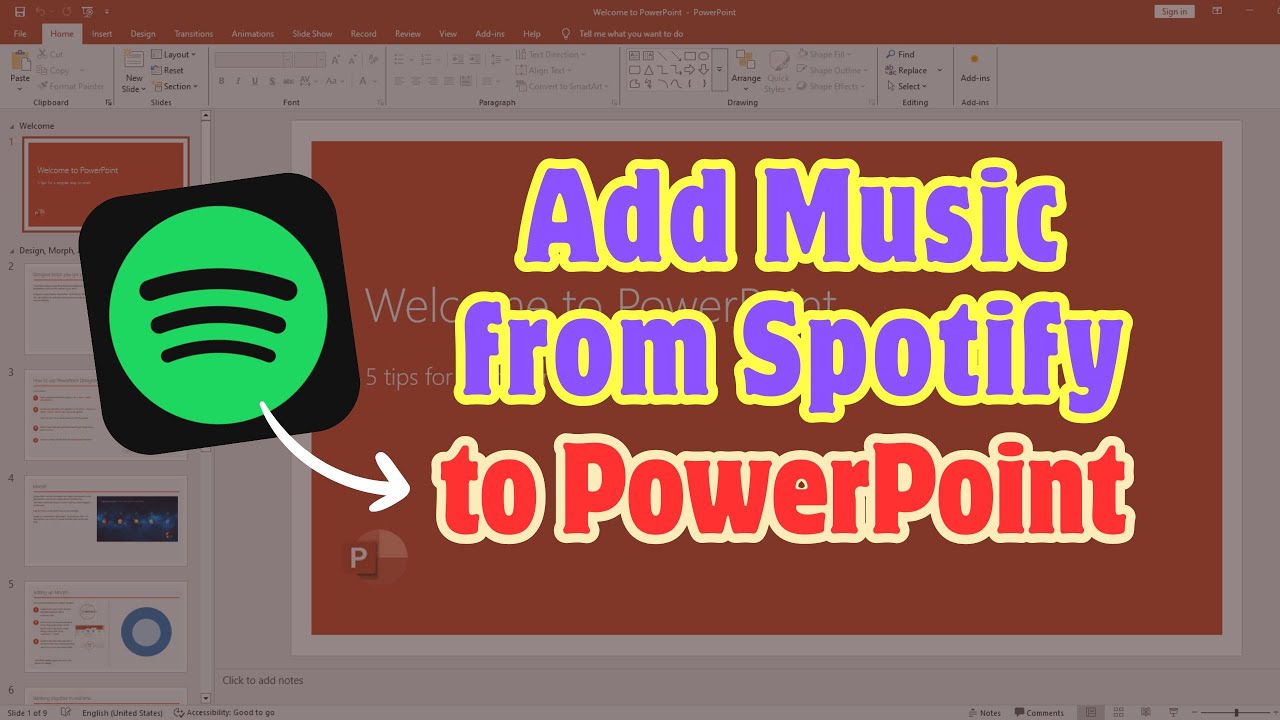 [Quick & Easy] Insert Spotify Music into PowerPoint in Minutes - YouTube