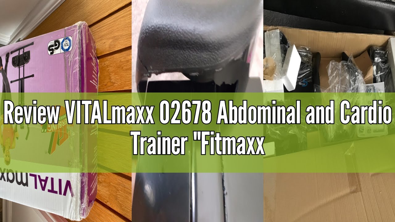Review VITALmaxx 02678 Abdominal and Cardio Trainer "Fitmaxx5" | Abs ...