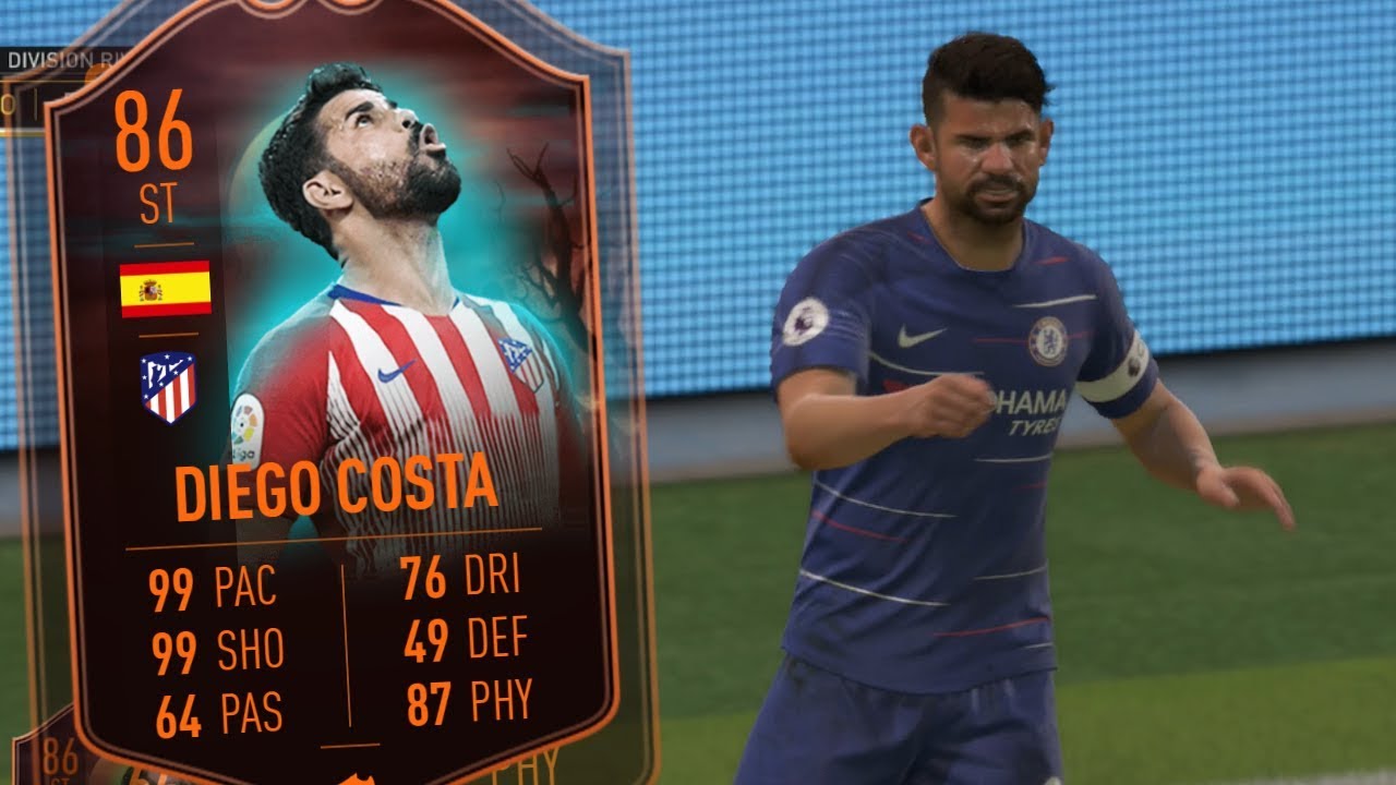 Hur bra är Diego Costa's Scream kort? - FIFA 19 - YouTube