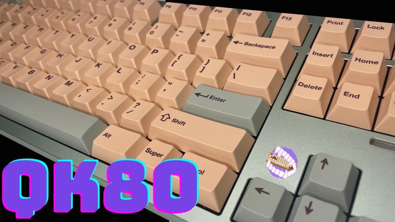 QK80 - Build & Sound Test - YouTube