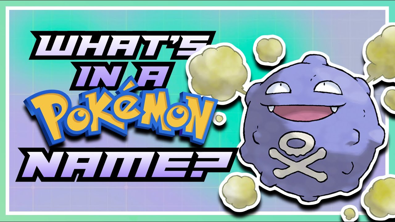 The Art of Weird Pokémon Names - YouTube