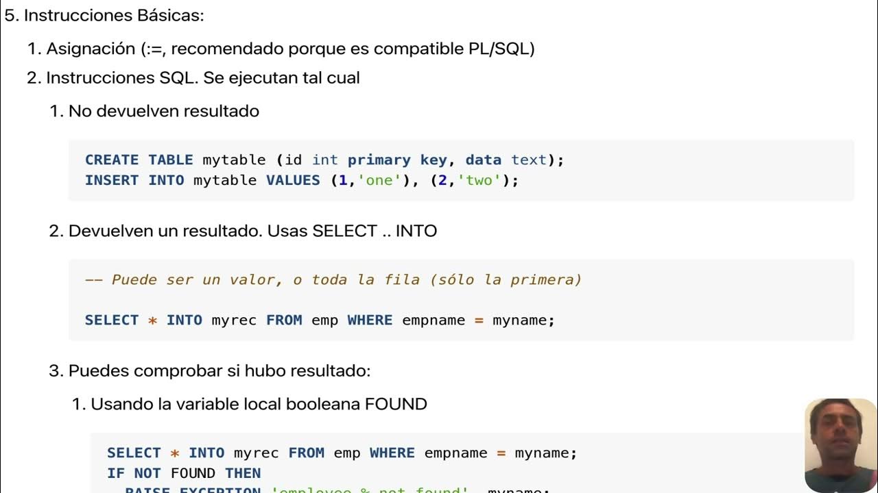 7.7 Usando PL/pgSQL - YouTube