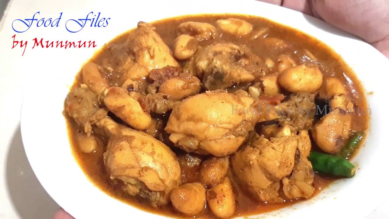 কাঁঠালের বিচি দিয়ে মুরগির মাংস রান্নার রেসিপি |Kathaler Bichi Diye ...