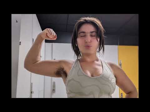 Real Hairy women armpits