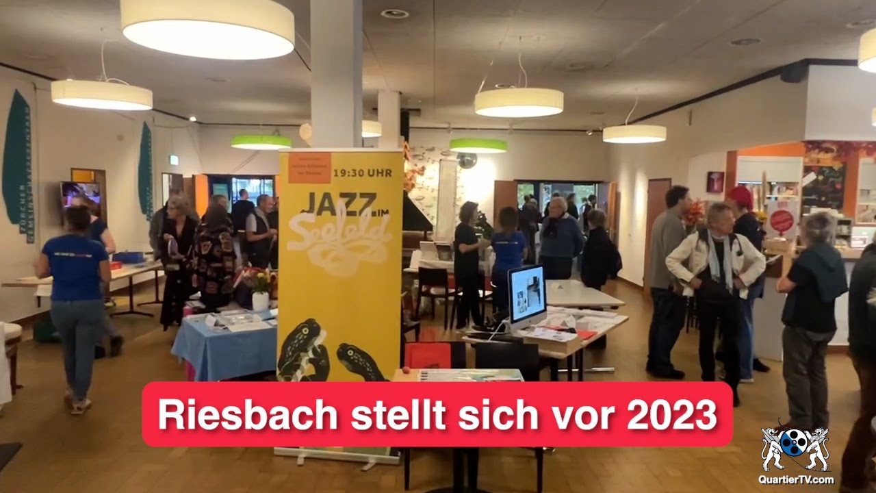 Neuzuzügeranlass: "Riesbach stellt sich vor" 2023 - YouTube