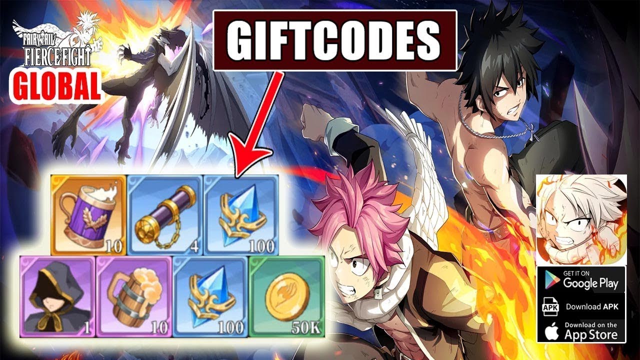 Fairy Tail Fierce Fight Codes || Code Game Fairy Tail Fierce Fight ...
