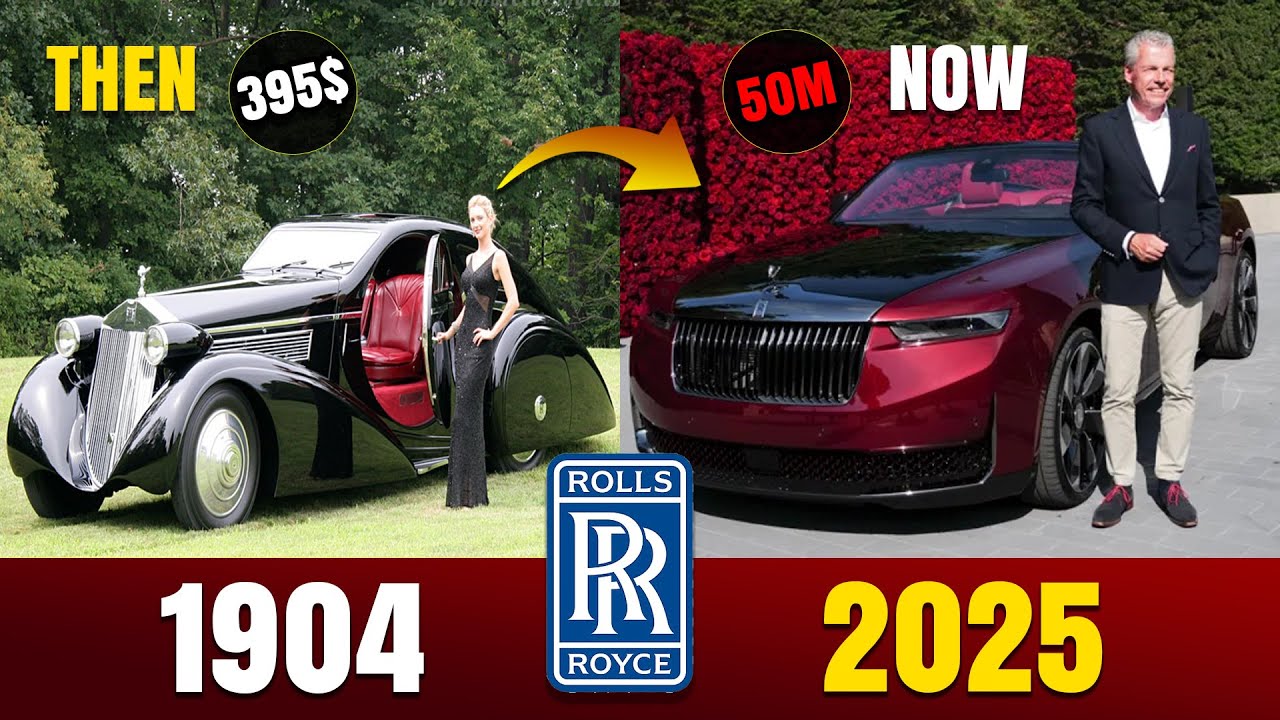 The Evolution of Rolls Royce Cars | Full History 1904–2025 - YouTube