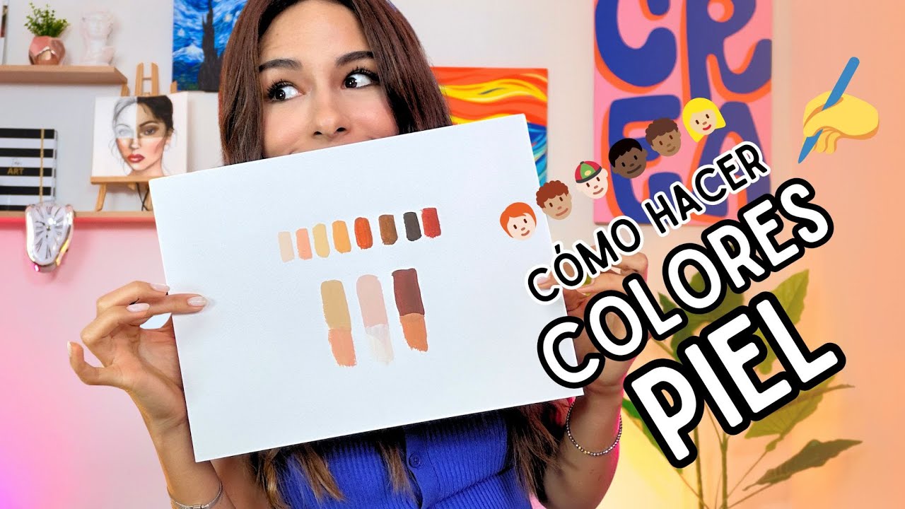 ¡Aprende a crear tonos piel desde 0! - YouTube