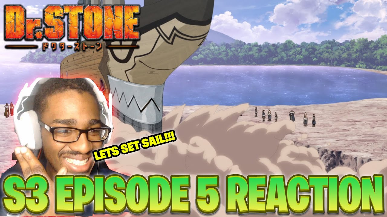 Science Vessel Perseus! DR STONE EPISODE 5 REACTION - YouTube