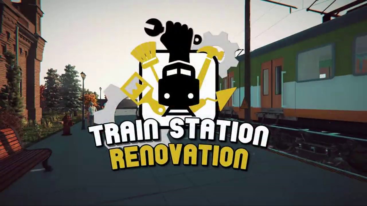 TRAIN RENOVATION: New Train Station Building Simulation Game Trailer ...
