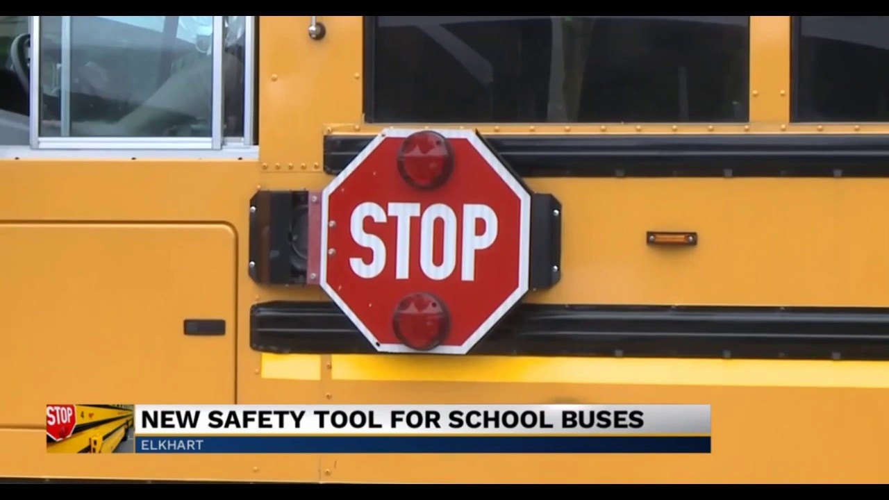 New Safety Tool for School Buses - The Predictive Stop Arm - YouTube