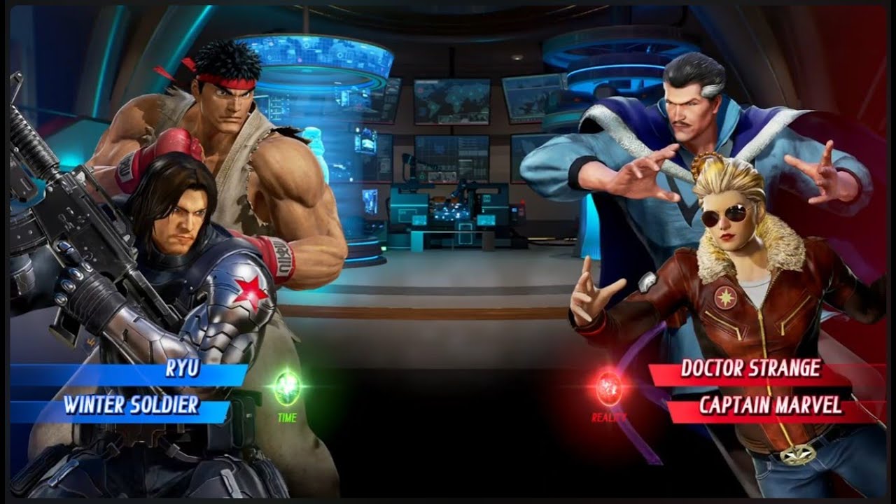 MARVEL VS. CAPCOM-2: INFINITE FİGHT RYU - WINTER SOLDIER V.S. DOCTOR ...