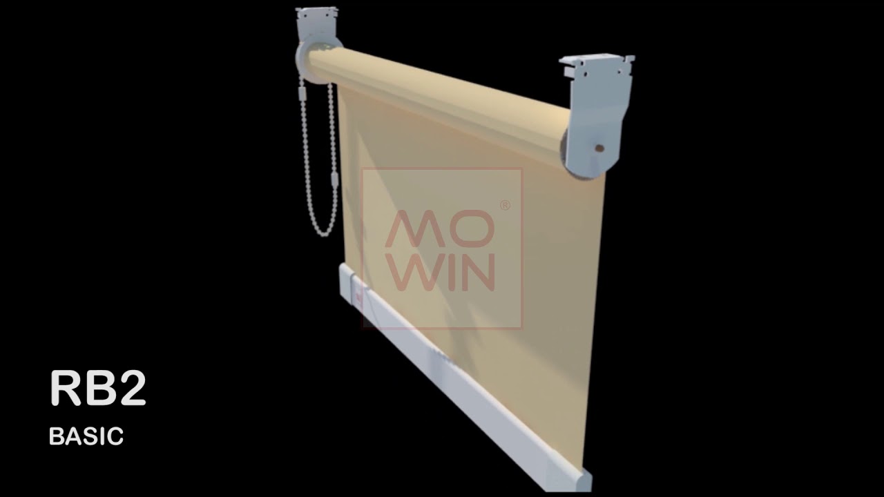 Mowin Blinds Product - Rollblinds2 (RB2) - YouTube