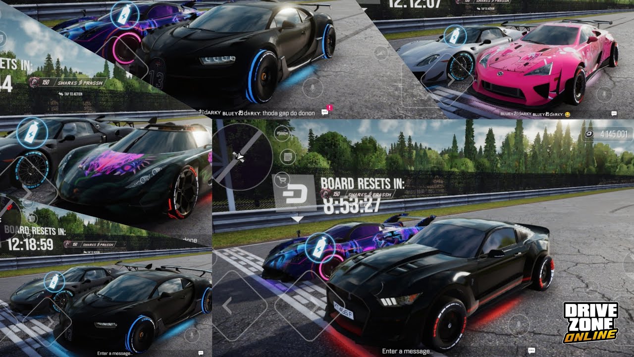 Drive Zone Online: Max CP Level Cars Drag Battle With @Gamemasterss.999 ...