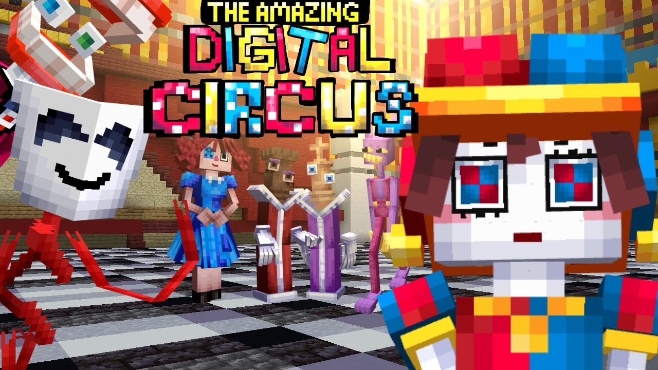 The Amazing Digital Circus [🎪Minecraft addon V2 RELEASE!!!🎪] Link in ...
