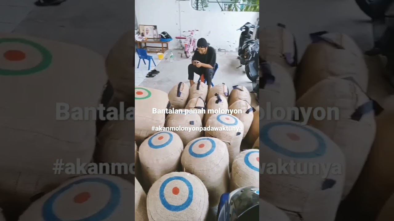 Bantalan panah fenomenal belajar panahan - YouTube