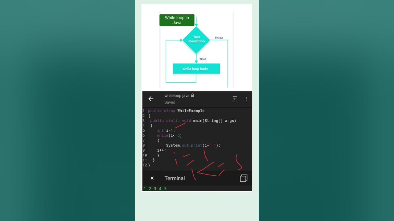 While Loop In Java Java Javaprogramming Javatutorial Shorts Viral Programming Coding