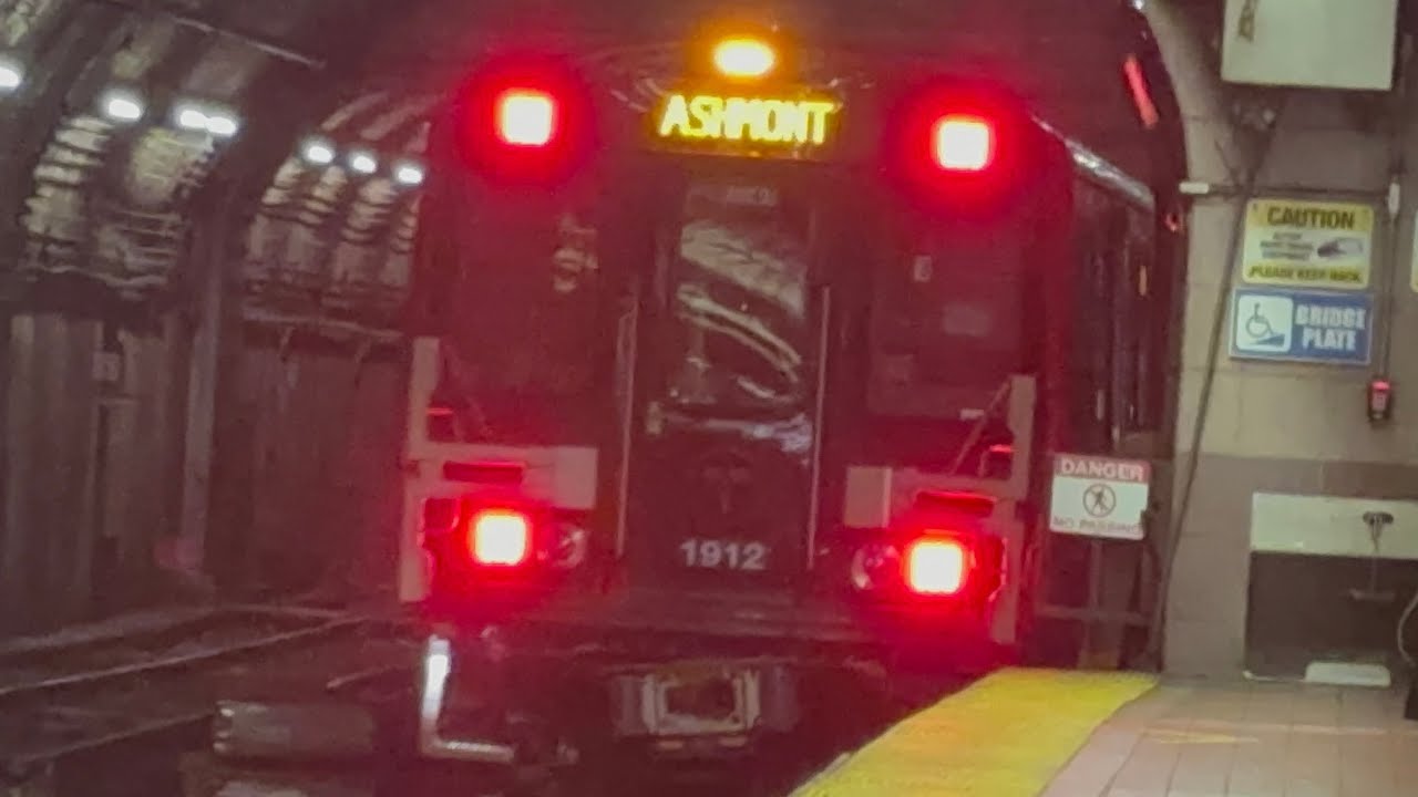New Red Line Train (South Station to Quincy Center) MBTA - YouTube